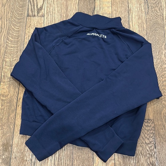 Alphalete | Tops | Alphalete Amplify Jackets Tuxedo Blue | Poshmark